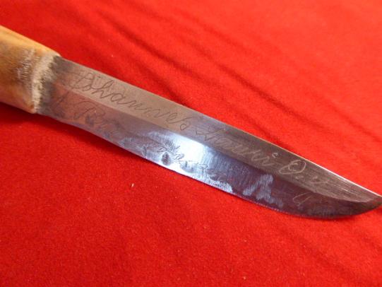BOAS Militaria | Rare Finnish Puukko Knife by Johannes Lauri of ...