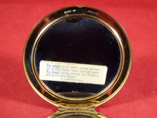 BOAS Militaria | Mint WW2 RAF “Wings” Blue Enamel Topped Compact by ...