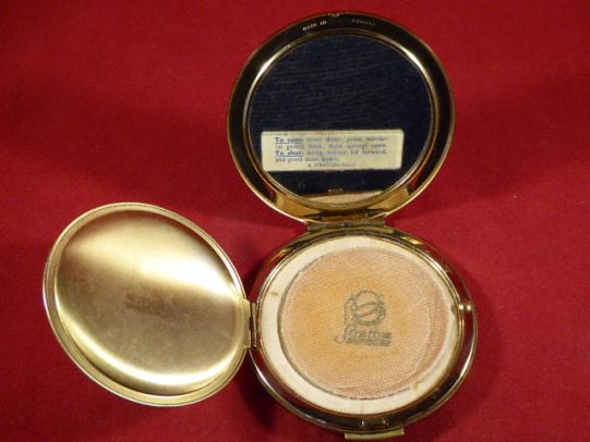 BOAS Militaria | Mint WW2 RAF “Wings” Blue Enamel Topped Compact by ...