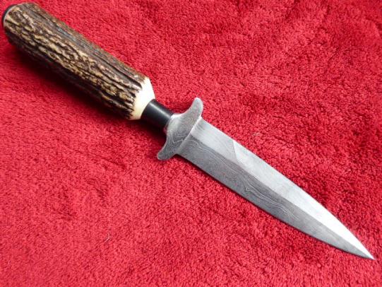 BOAS Militaria | MINT – 1986 - Kershaw Damascus Knife by Manfred Sachse ...