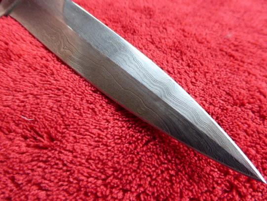 BOAS Militaria | MINT – 1986 - Kershaw Damascus Knife by Manfred Sachse ...