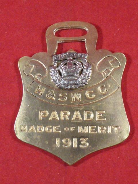 BOAS Militaria | Rare Parade Badge of Merit Horse Brass awarded by ...