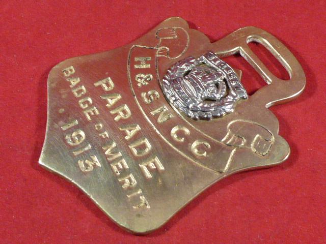 BOAS Militaria | Rare Parade Badge of Merit Horse Brass awarded by ...