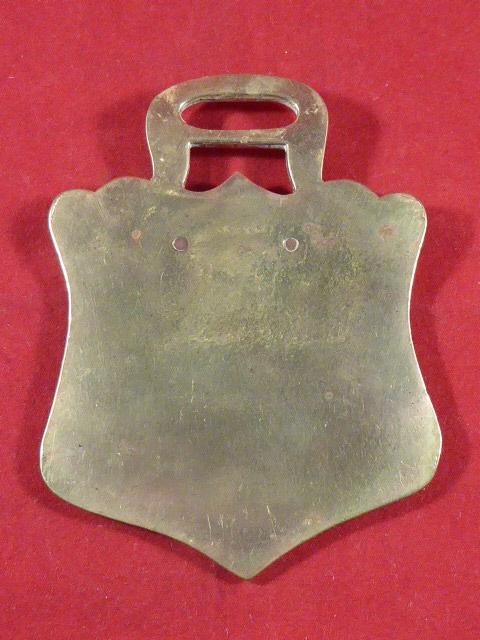 BOAS Militaria | Rare Parade Badge of Merit Horse Brass awarded by ...