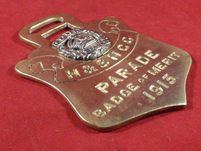 BOAS Militaria | Rare Parade Badge of Merit Horse Brass awarded by ...