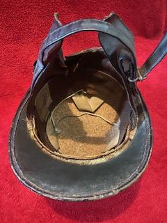BOAS Militaria | Vintage Black Corker Motorbike Crash Helmet by Everoak ...