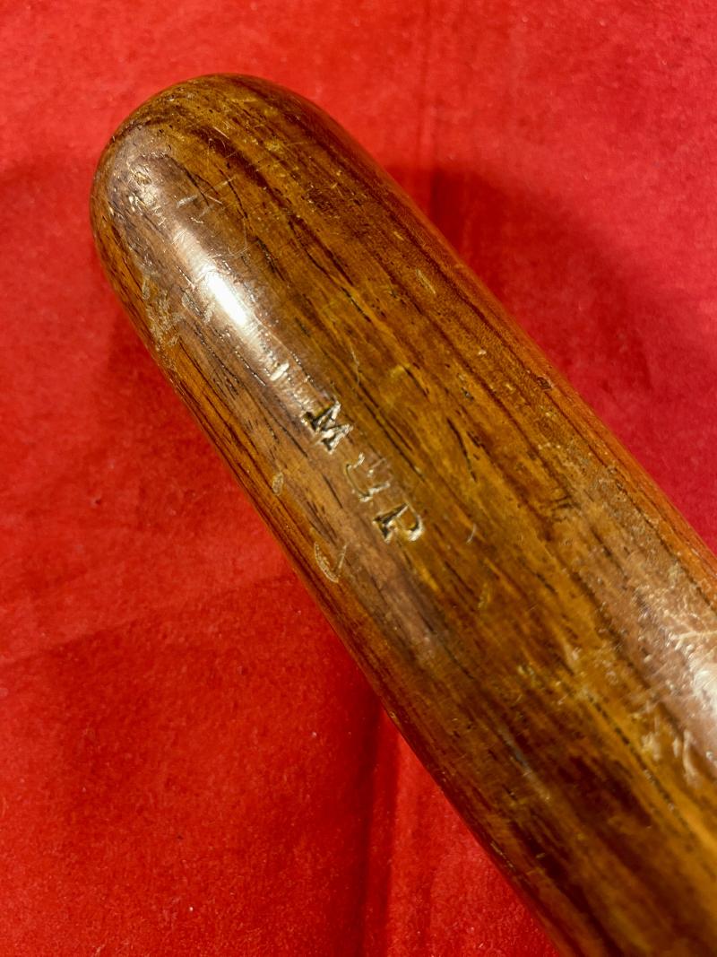 BOAS Militaria | UK Military Police Truncheon - Possibly WW2 Period.