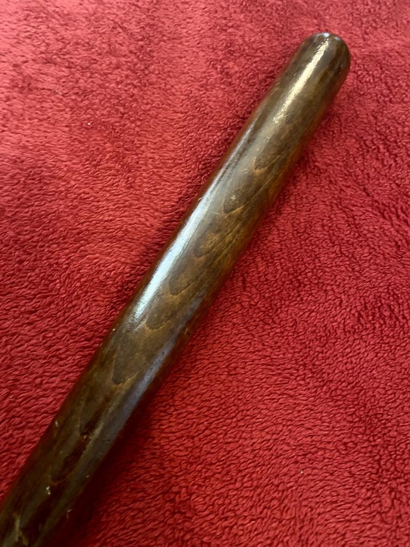 BOAS Militaria | Vintage British Royal Mounted Police Wooden Truncheon ...