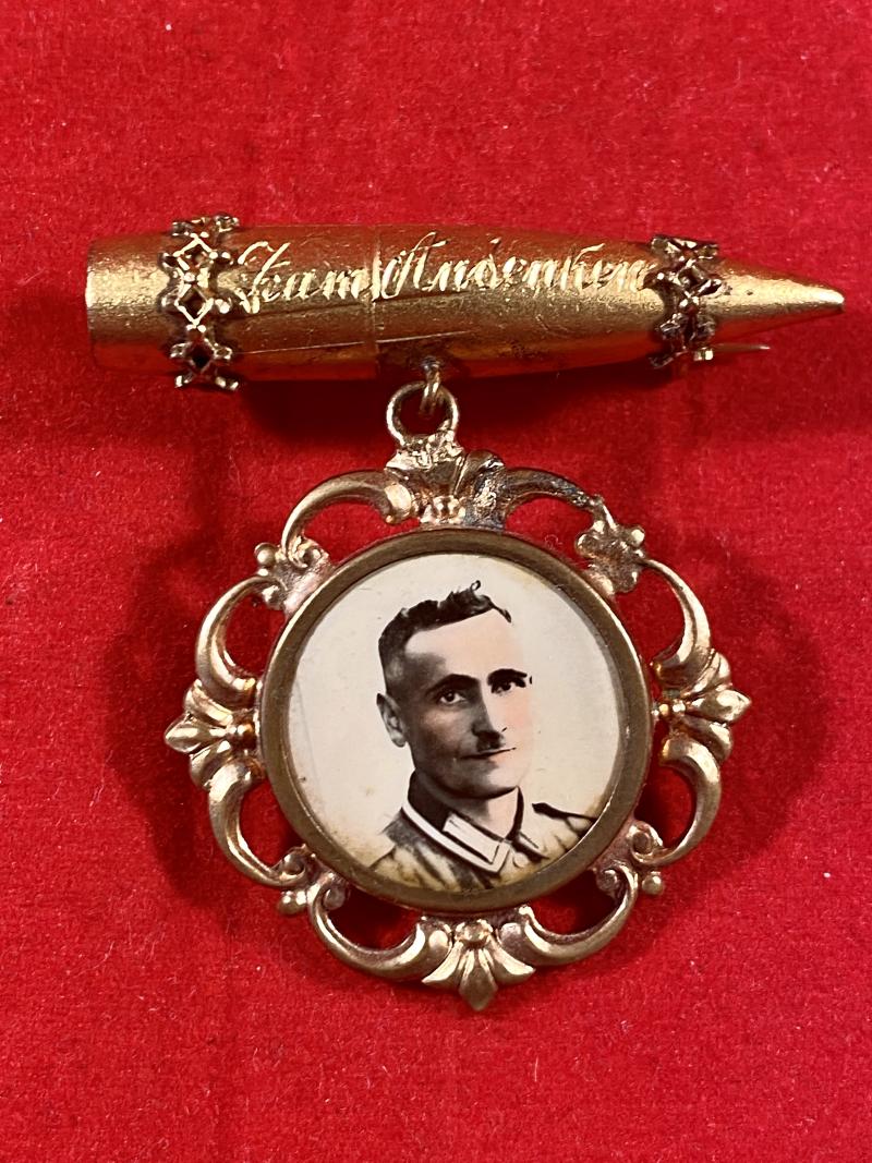 BOAS Militaria | Impressive WW2 German Memorial “Bullet” Brooch