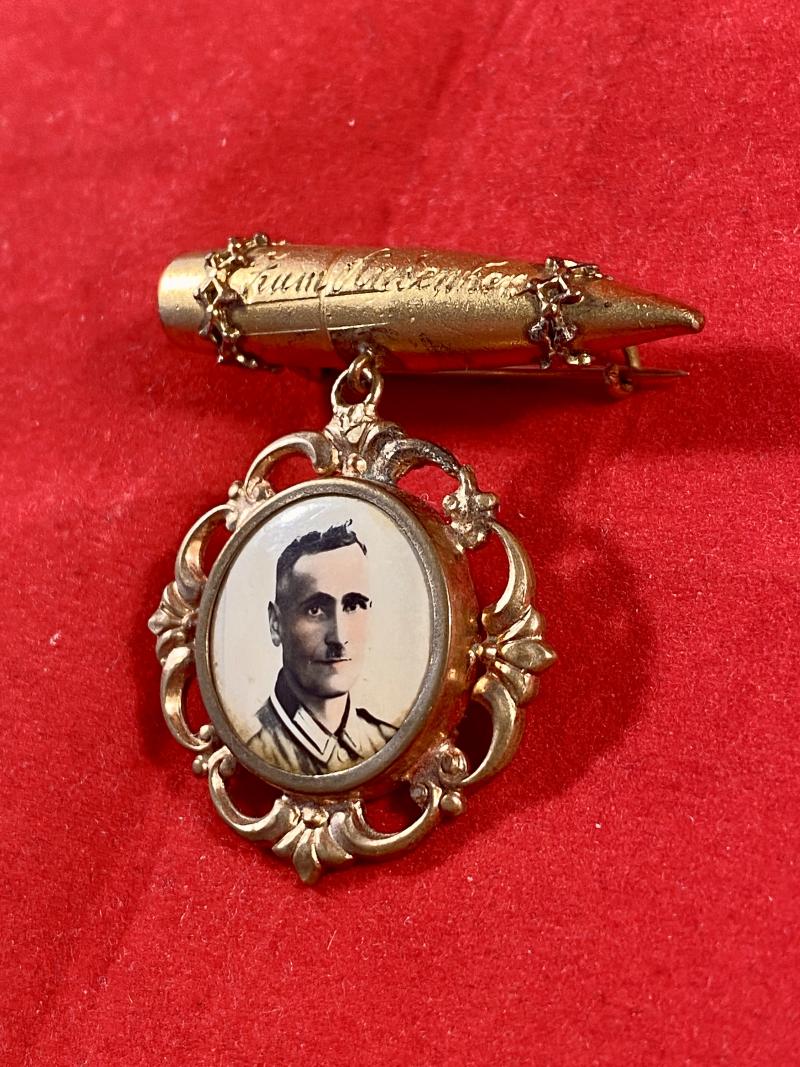 BOAS Militaria | Impressive WW2 German Memorial “Bullet” Brooch