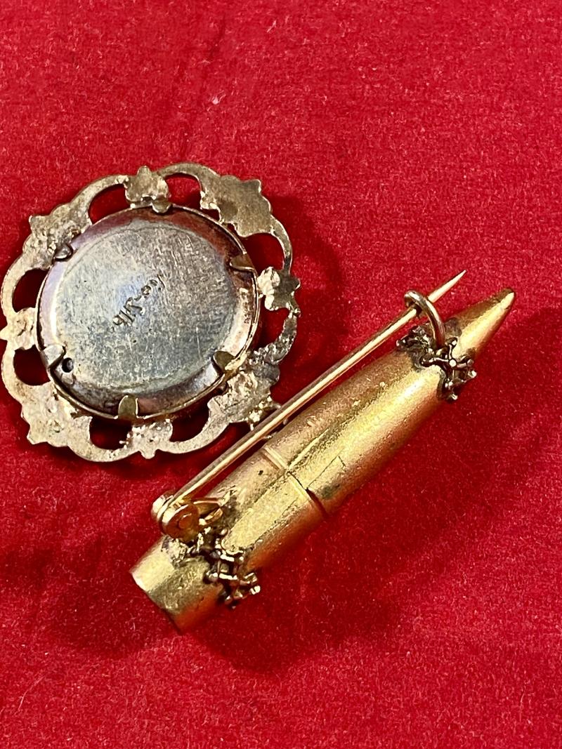 BOAS Militaria | Impressive WW2 German Memorial “Bullet” Brooch