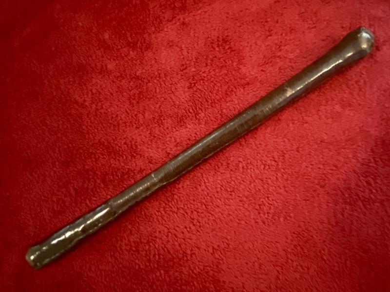 BOAS Militaria | Large Antique Leather Covered “Lead” Cosh or Blackjack