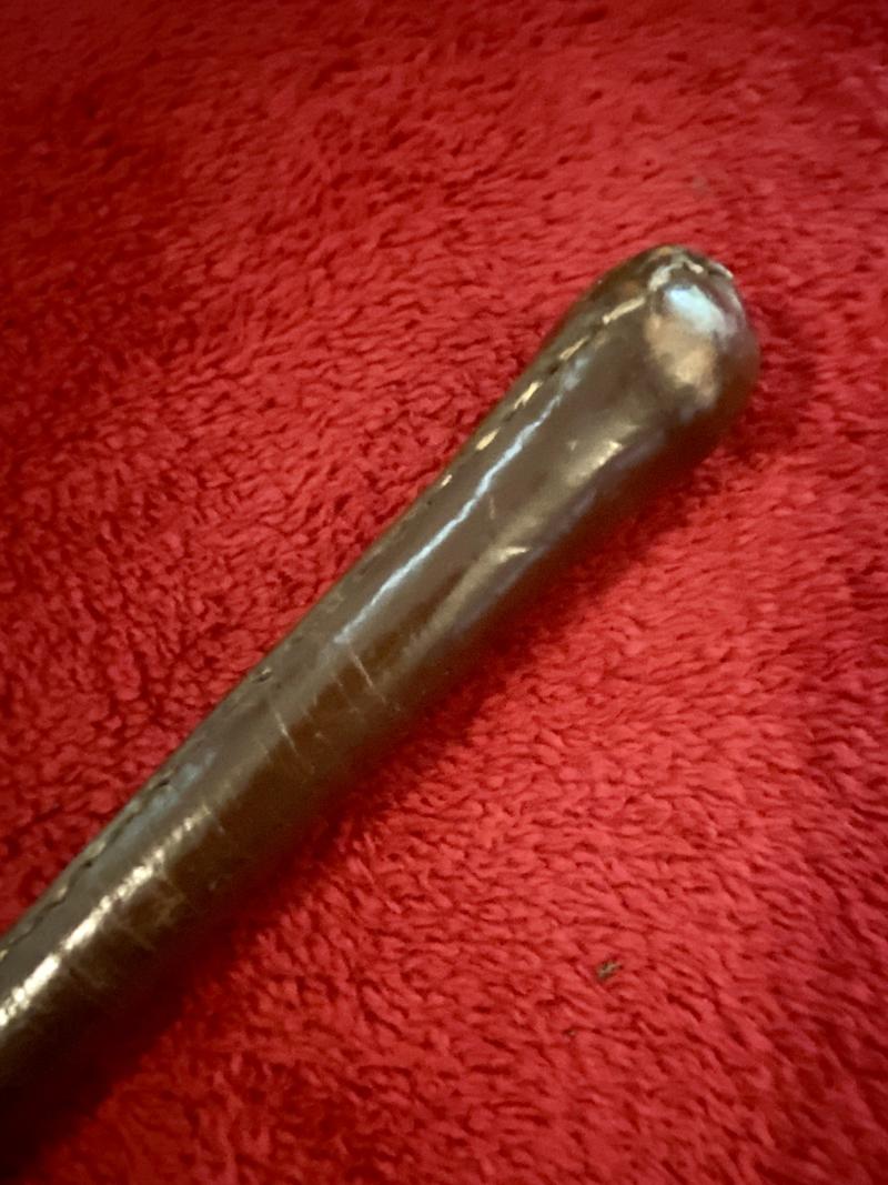 BOAS Militaria | Large Antique Leather Covered “Lead” Cosh or Blackjack