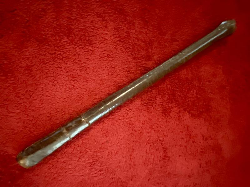 BOAS Militaria | Large Antique Leather Covered “Lead” Cosh or Blackjack