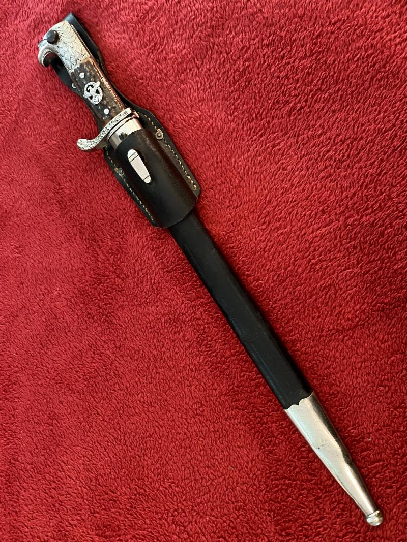 BOAS Militaria | WW2 German Rural Police Bayonet by P.D. LUNESCHLOSS ...