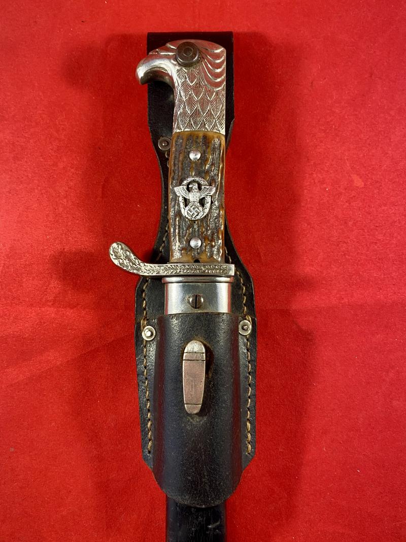 BOAS Militaria | WW2 German Rural Police Bayonet by P.D. LUNESCHLOSS ...