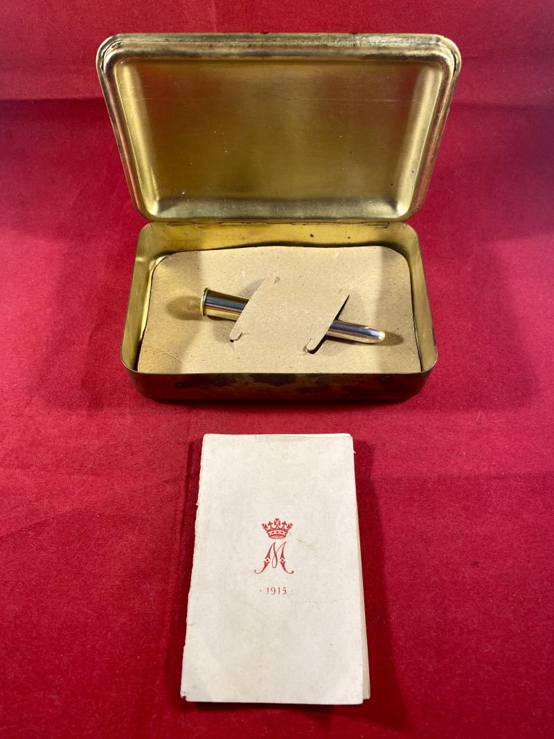 BOAS Militaria | Genuine WW1 1914 Princess Mary Christmas Tin with Xmas ...