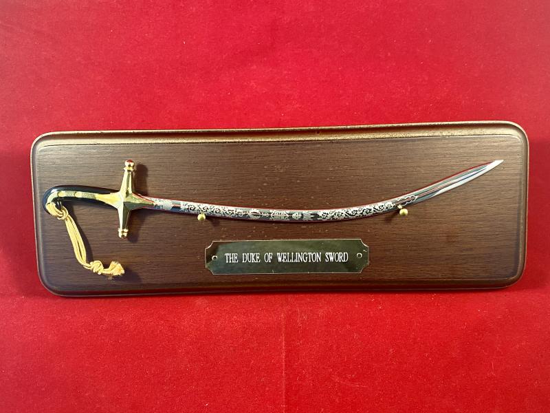 BOAS Militaria | Miniature Wilkinson Sword – The Duke of Wellington ...