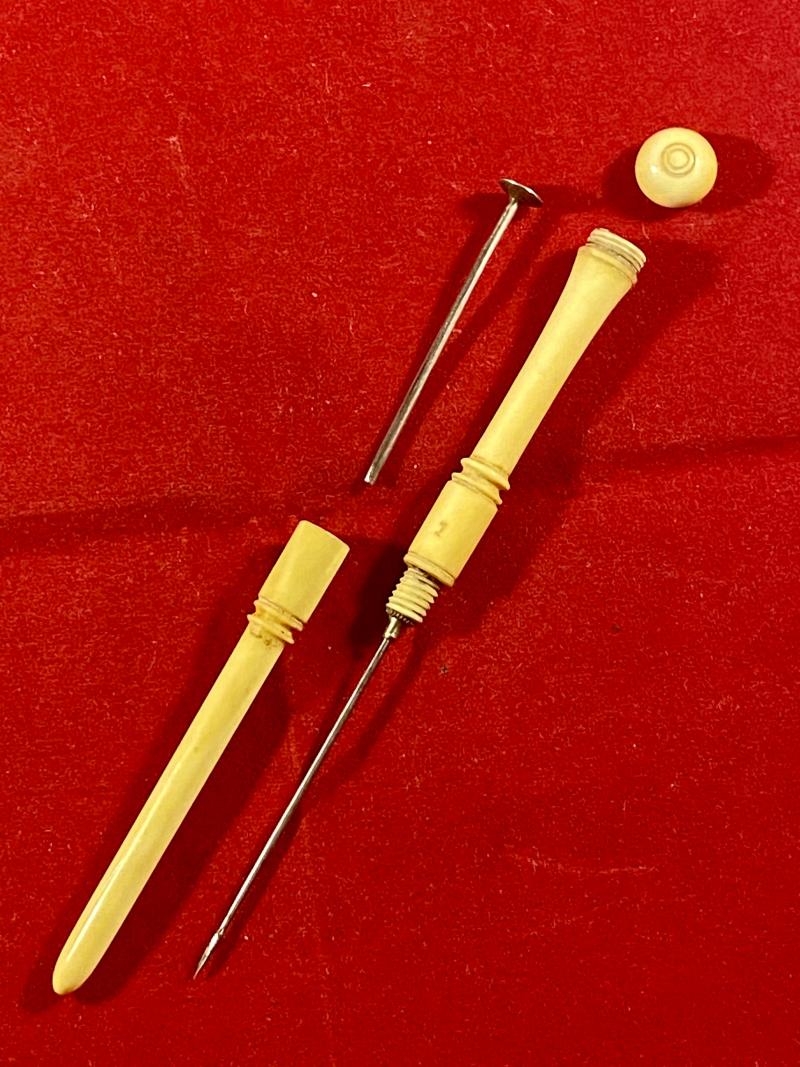 BOAS Militaria Rare Antique Trocar Medical Instrument C1840 BOAS Militaria Rare Antique Trocar Medical Instrument C1840