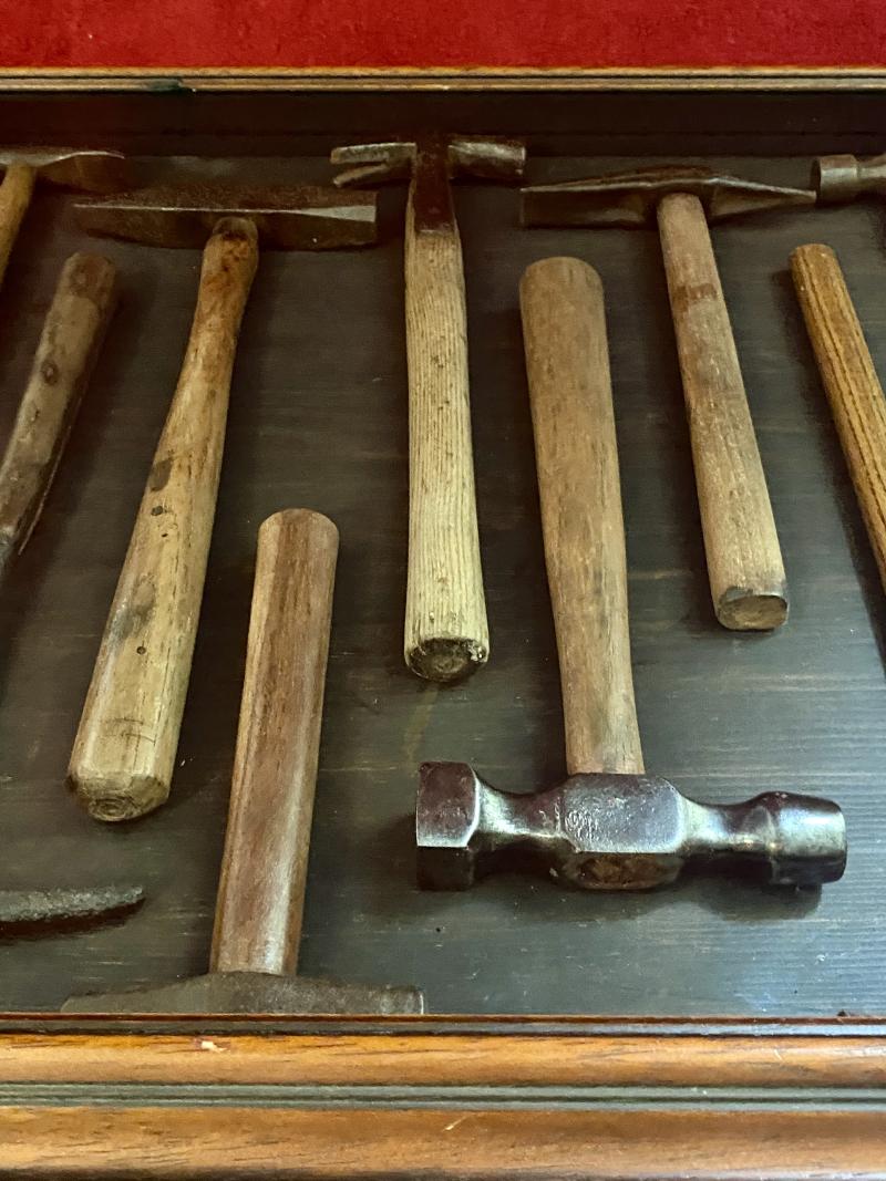 BOAS Militaria | Unusual Large Framed Display of Ten Antique and ...