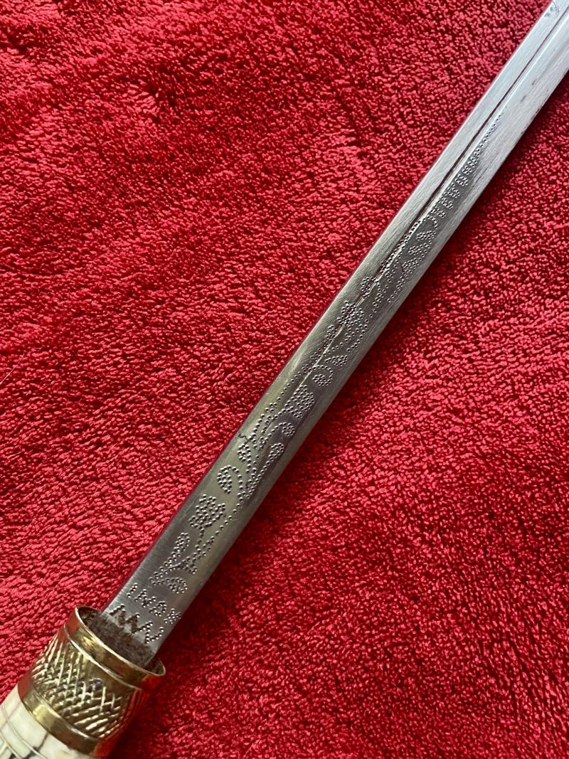 BOAS Militaria | Antique Indian Swagger Stick with Concealed Blade