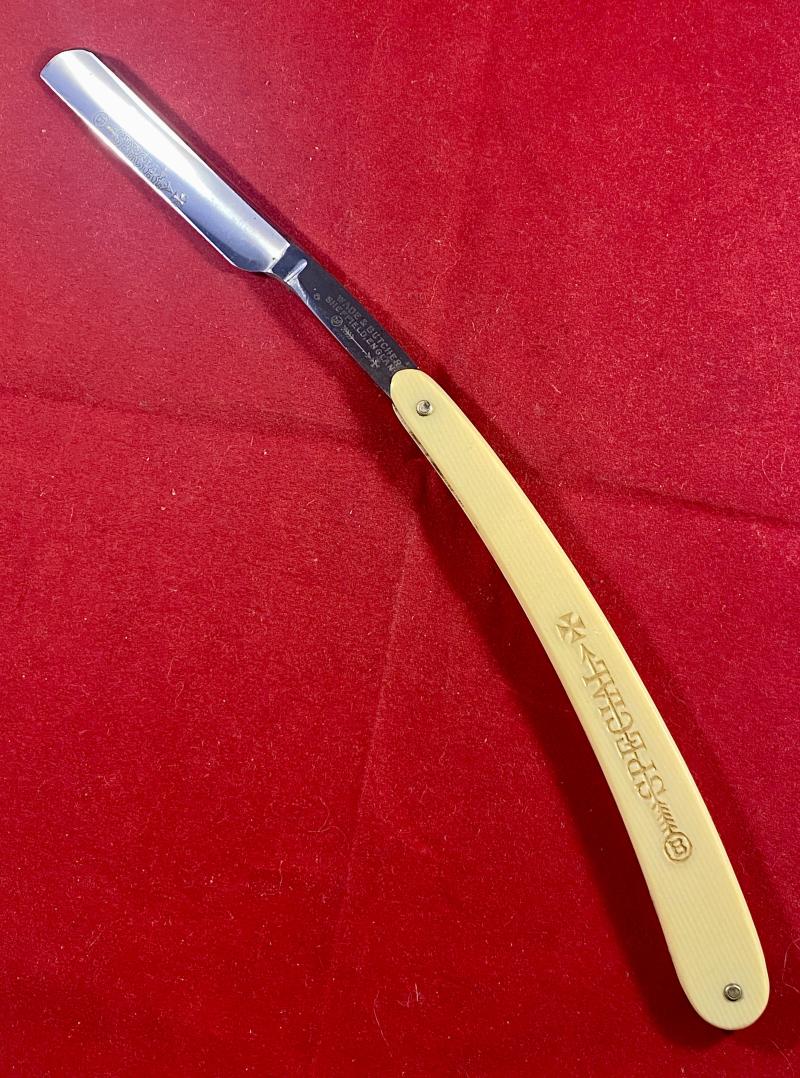 BOAS Militaria | Antique Wade & Butcher “SPECIAL” Cutthroat Razor c1890